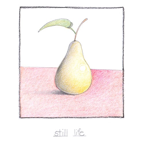 Shaded Pear | Drawing Children Into Reading